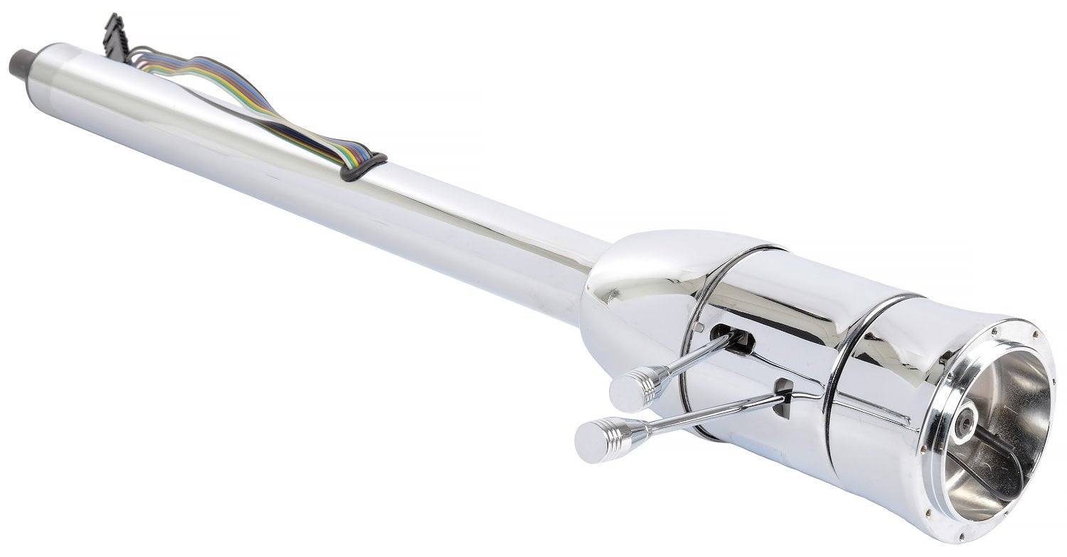 JEGS 70465 Floor Shift Steering Column 5-Position Tilt 30 in. Length 2 ...