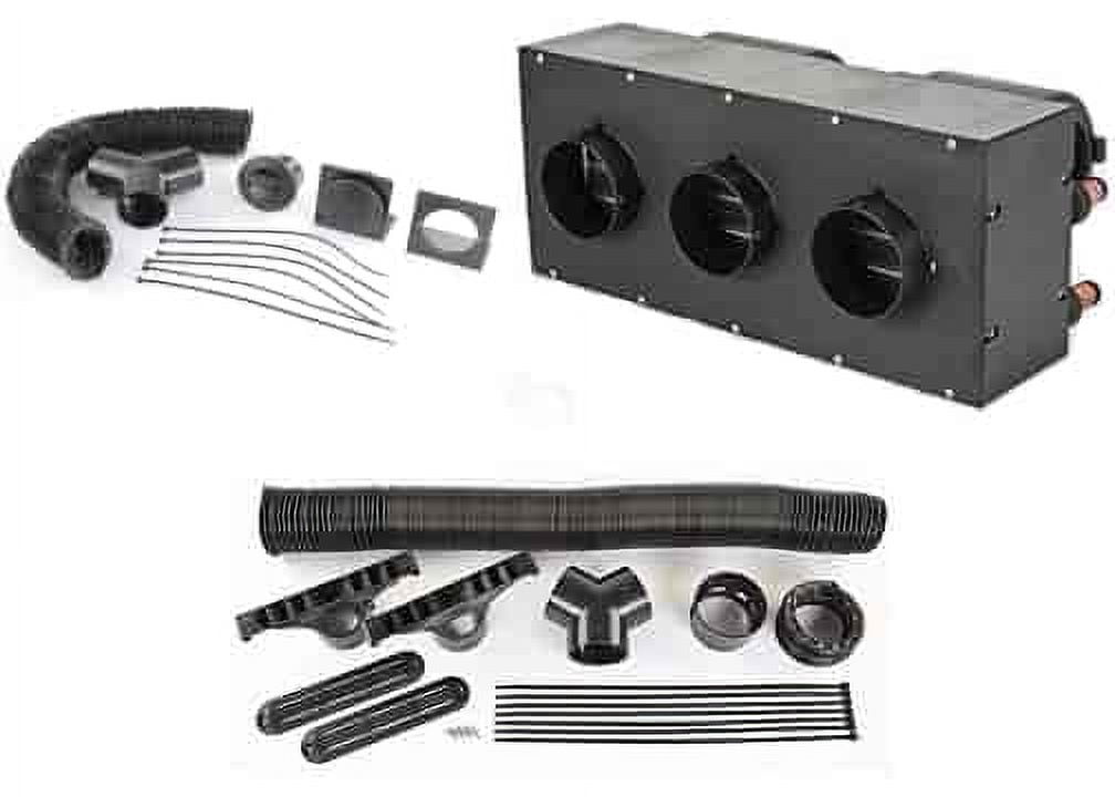 JEGS 70602K Auxiliary Heater and Duct Kit 40 000 btu Includes: Heater ...