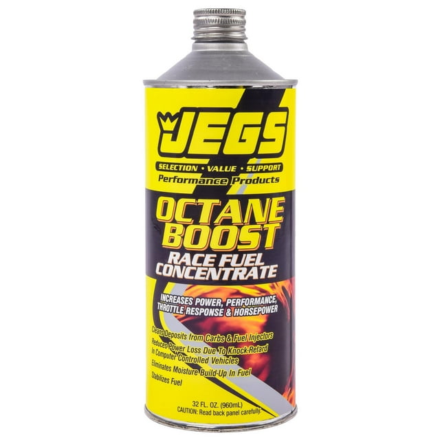 JEGS 72340 Octane Boost 32 oz. Can Increases Octane up to 8 numbers ...