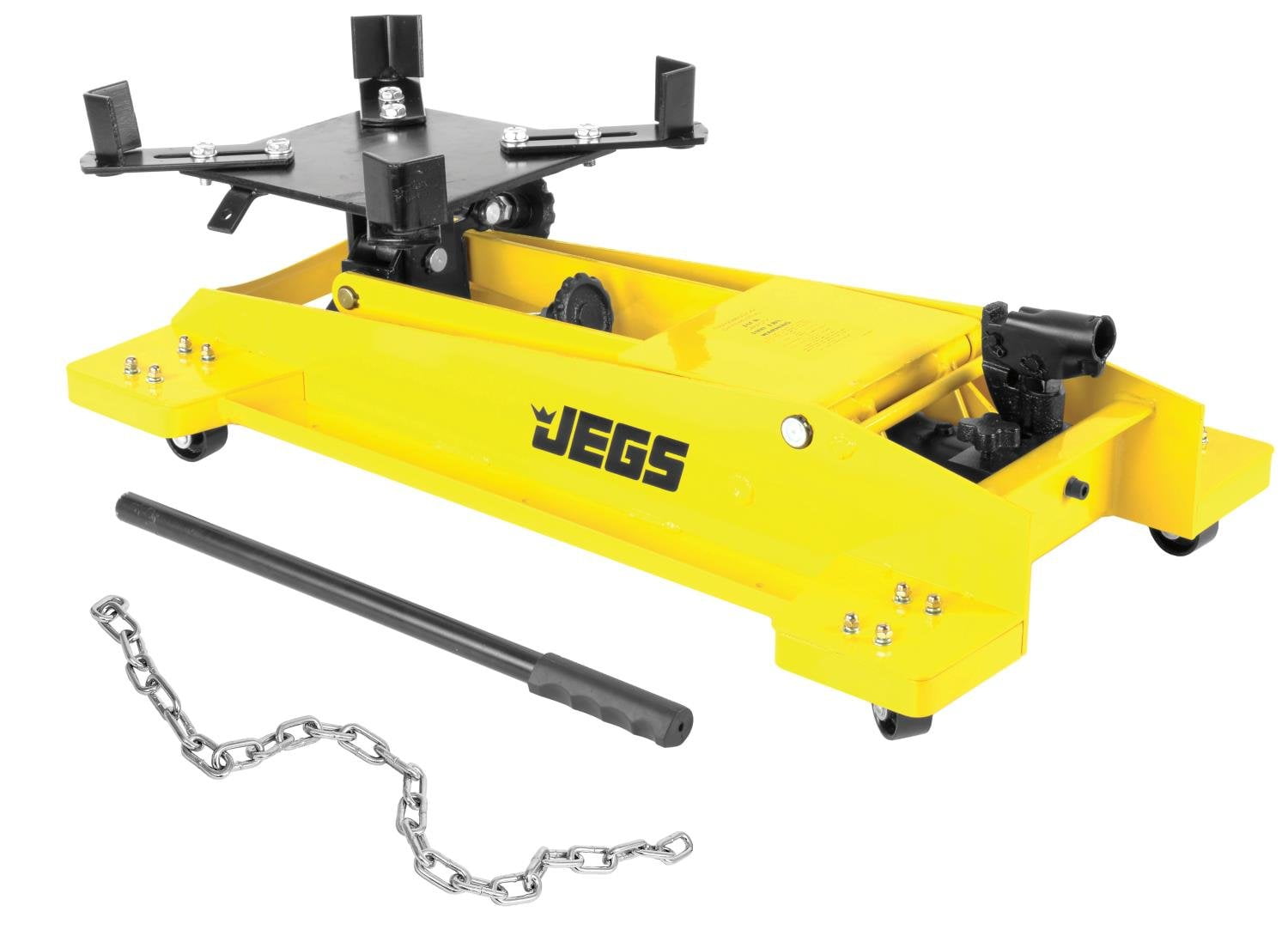 JEGS 79012 Transmission Jack Low Profile Capacity: 1000 lbs Lift Range ...