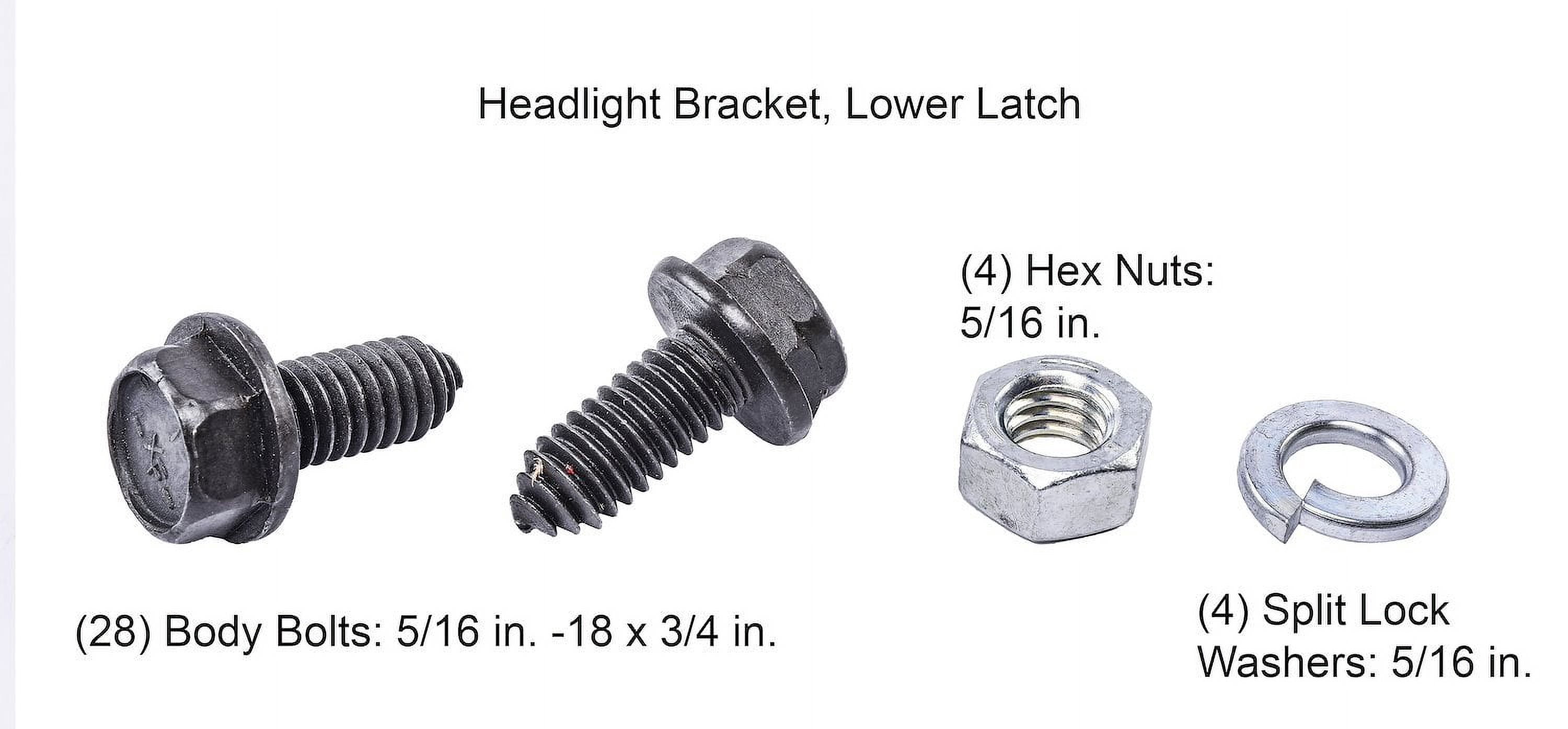 JEGS 79153 Front End Bolt Kit 1970-1981 Chevy Camaro Pontiac Firebird ...