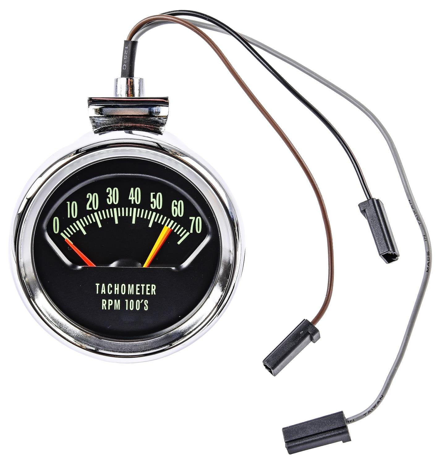 JEGS 79268 Factory Style Tachometer 1966 Chevy Chevelle & El Camino ...