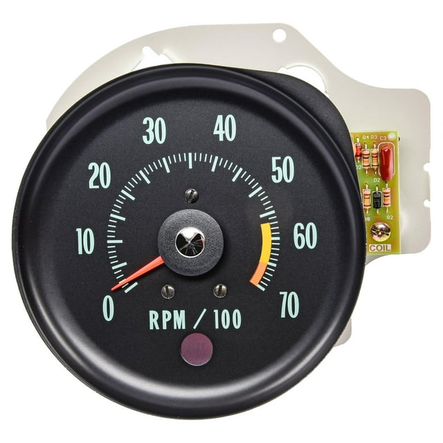 JEGS 79272 Factory Style Tachometer 1970 Chevy Chevelle El Camino ...