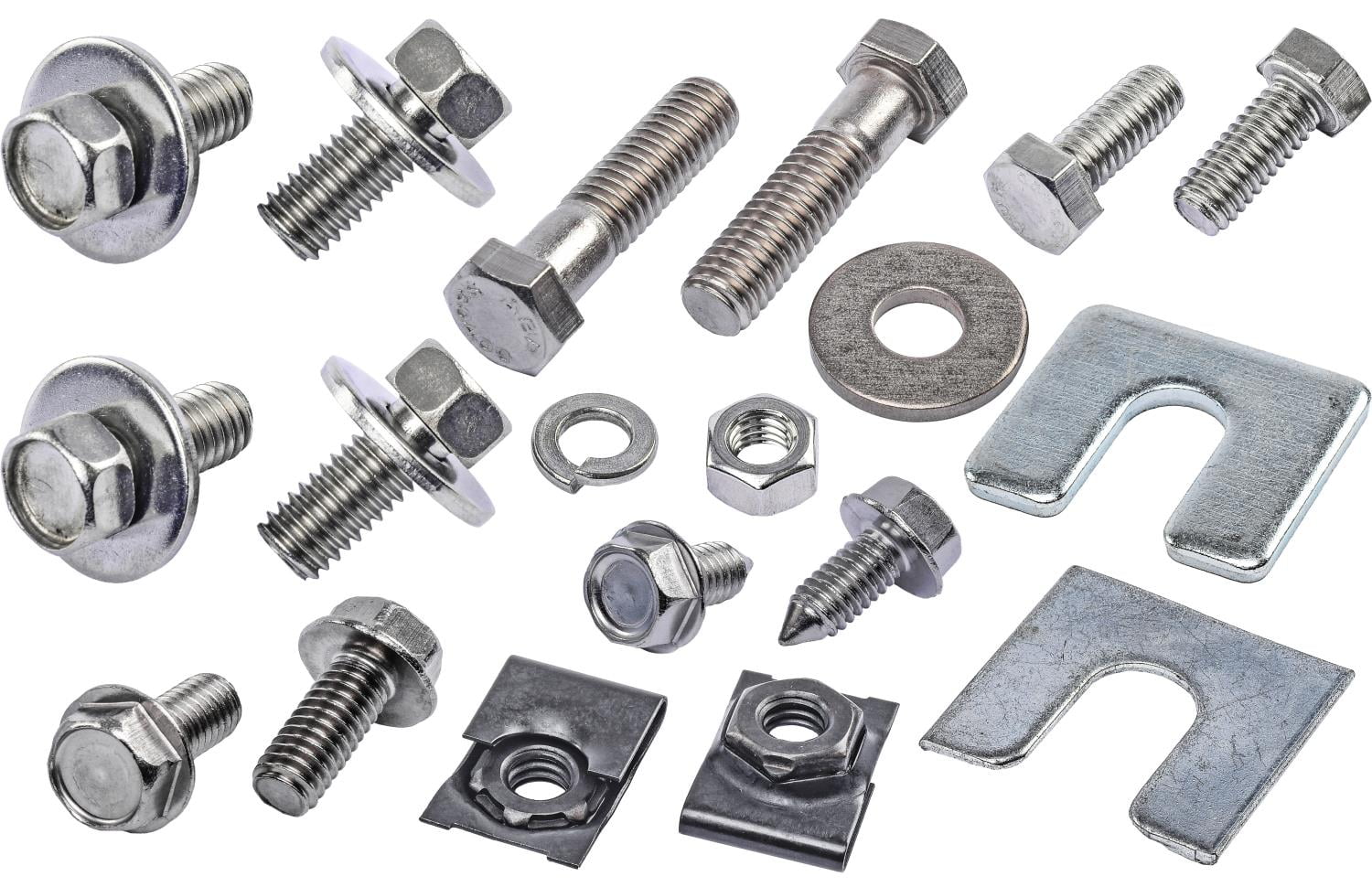 JEGS 79435 Front End Bolt Kit 1962-1967 Chevy II Nova Polished ...