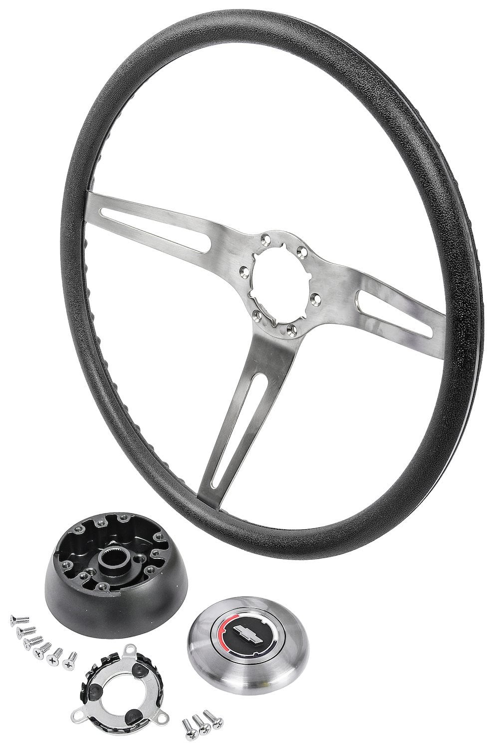 JEGS 79611 Steering Wheel Kit 1969 Chevy Camaro Corvair 1969-1970 Chevy ...