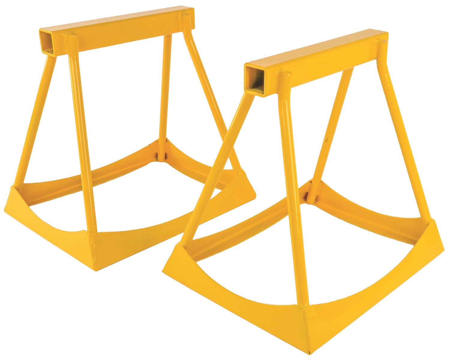 JEGS 79950 Stack Stands 3.5-Ton Load Rating Per Pair/Per Axle Fixed ...