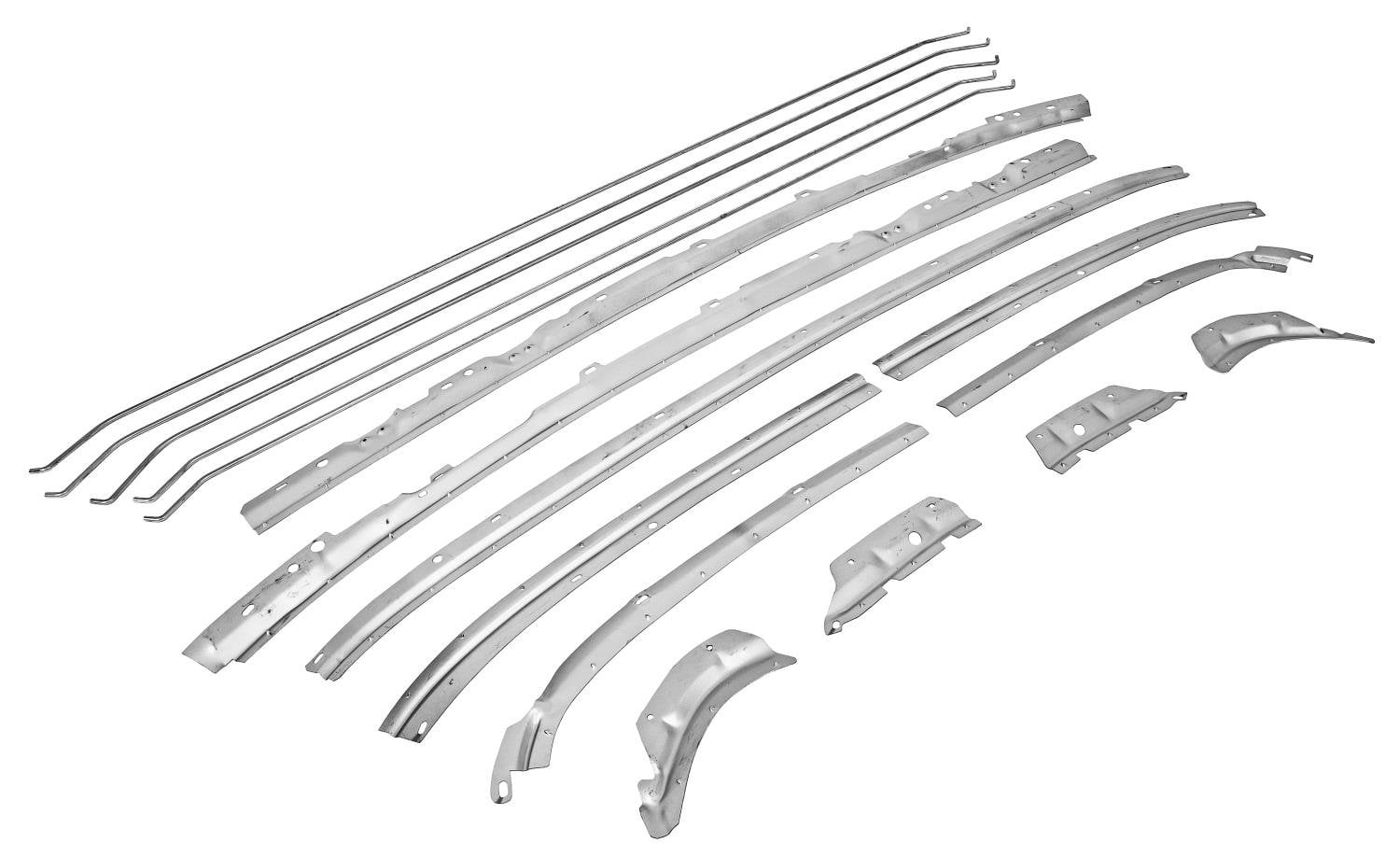 JEGS 79988 Headliner Retainer Kit 1968-1972 Chevy Chevelle Malibu Coupe ...