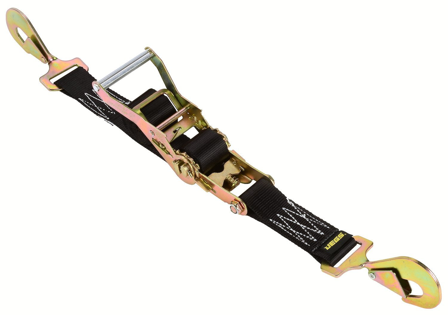 JEGS 80121 Ratchet Tie-Down 2 in. W x 8 ft. L 10 000 lbs. Capacity ...