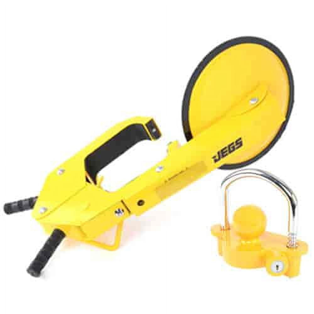 JEGS 80140K Heavy Duty Weather Resistant Yellow Trailer Security ...