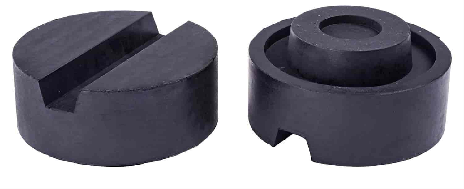 JEGS 80197 Slotted Jack Pads Fits Around Pinch Welds with No Damage For ...
