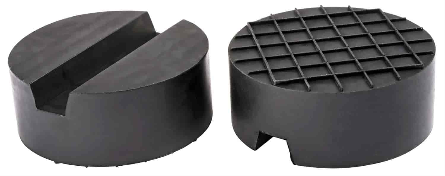 JEGS 80198 Slotted Jack Pads Fits Around Pinch Welds with No Damage For ...