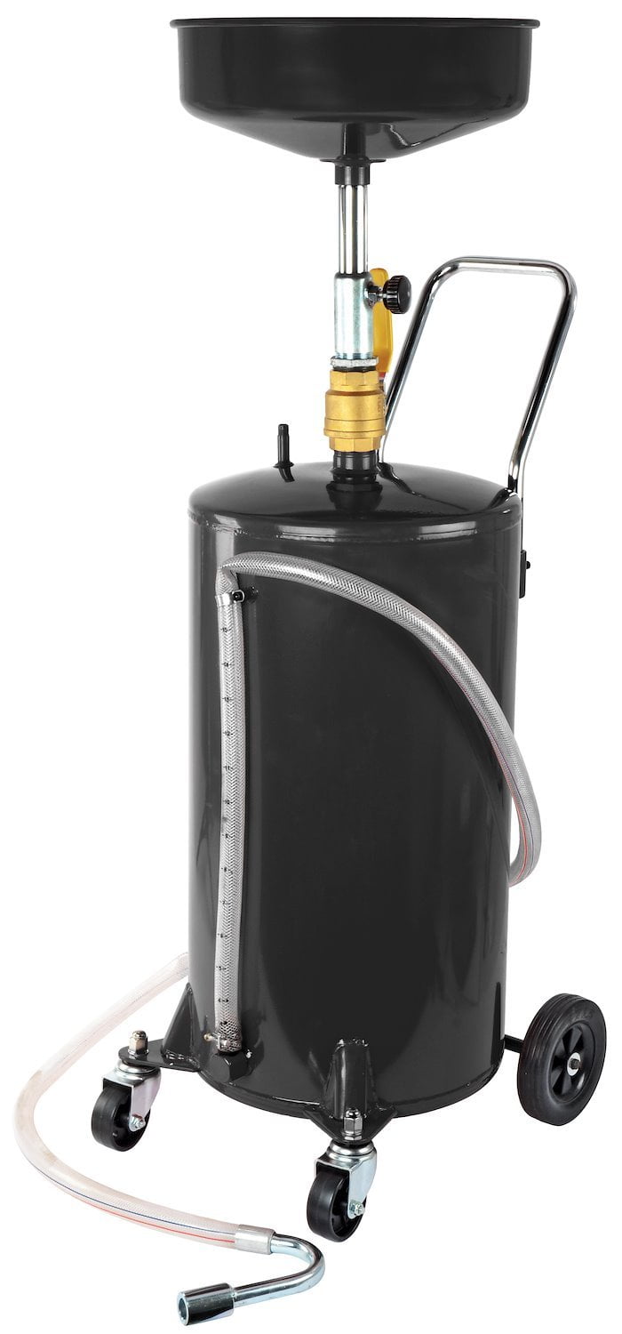 JEGS 80270 Oil Drain Tank 18 Gallon Working Range: 46 -76 Adjustable ...