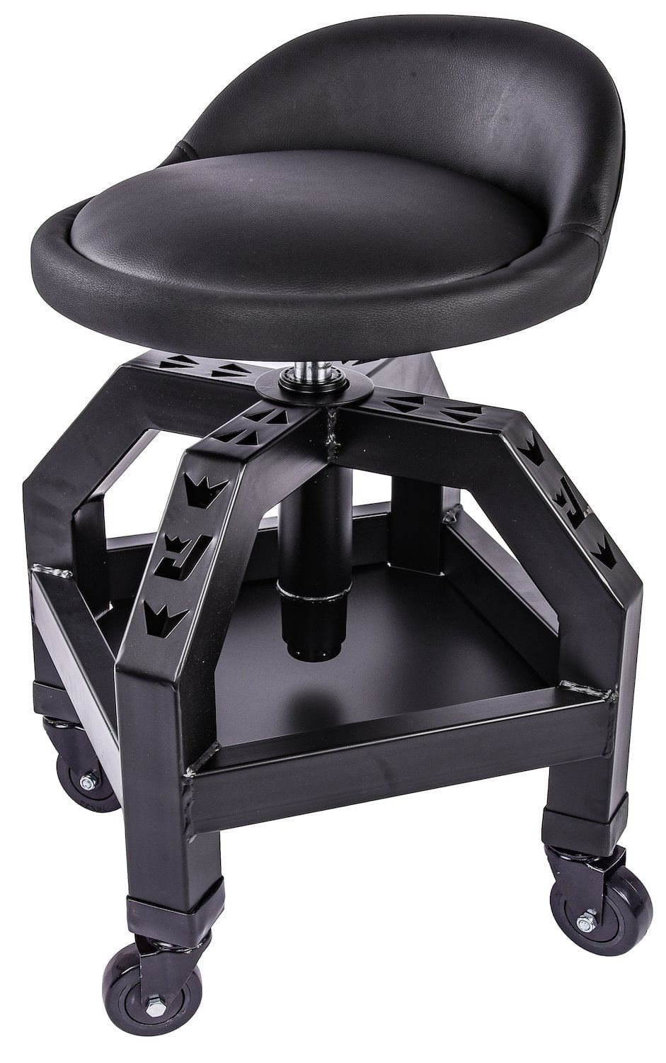 JEGS 81174 Heavy-Duty Swivel Shop Stool, 330 lb. Cap, 16 in. Foam Seat ...