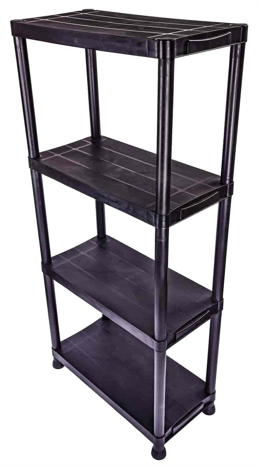 JEGS 81399 4-Tier Shelf Rack, 52in Height, 14.5in Between Shelves ...