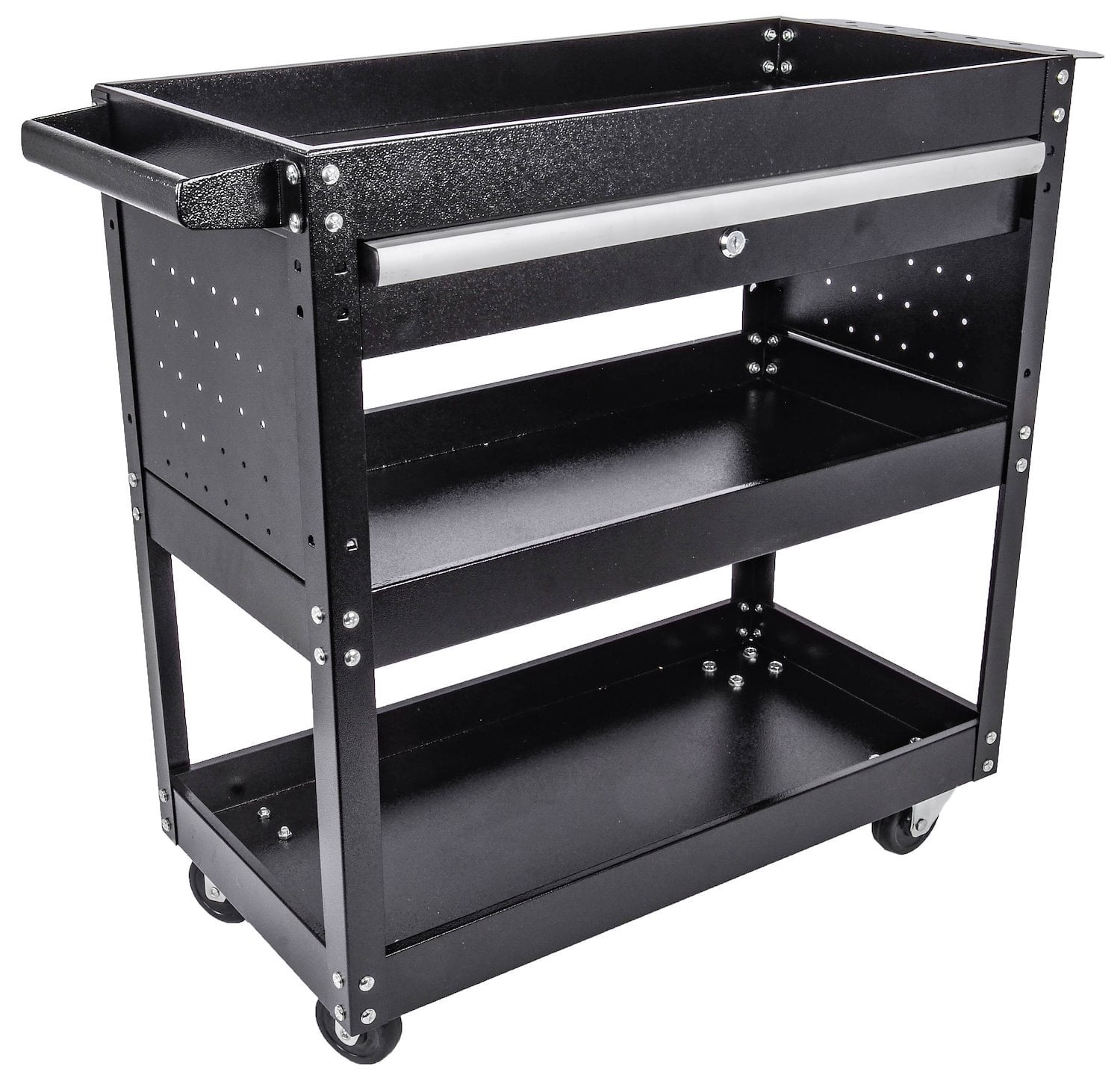JEGS 81414 Shop Cart 200 lb. Capacity Overall Dimensions: 32 5/8 in. L ...