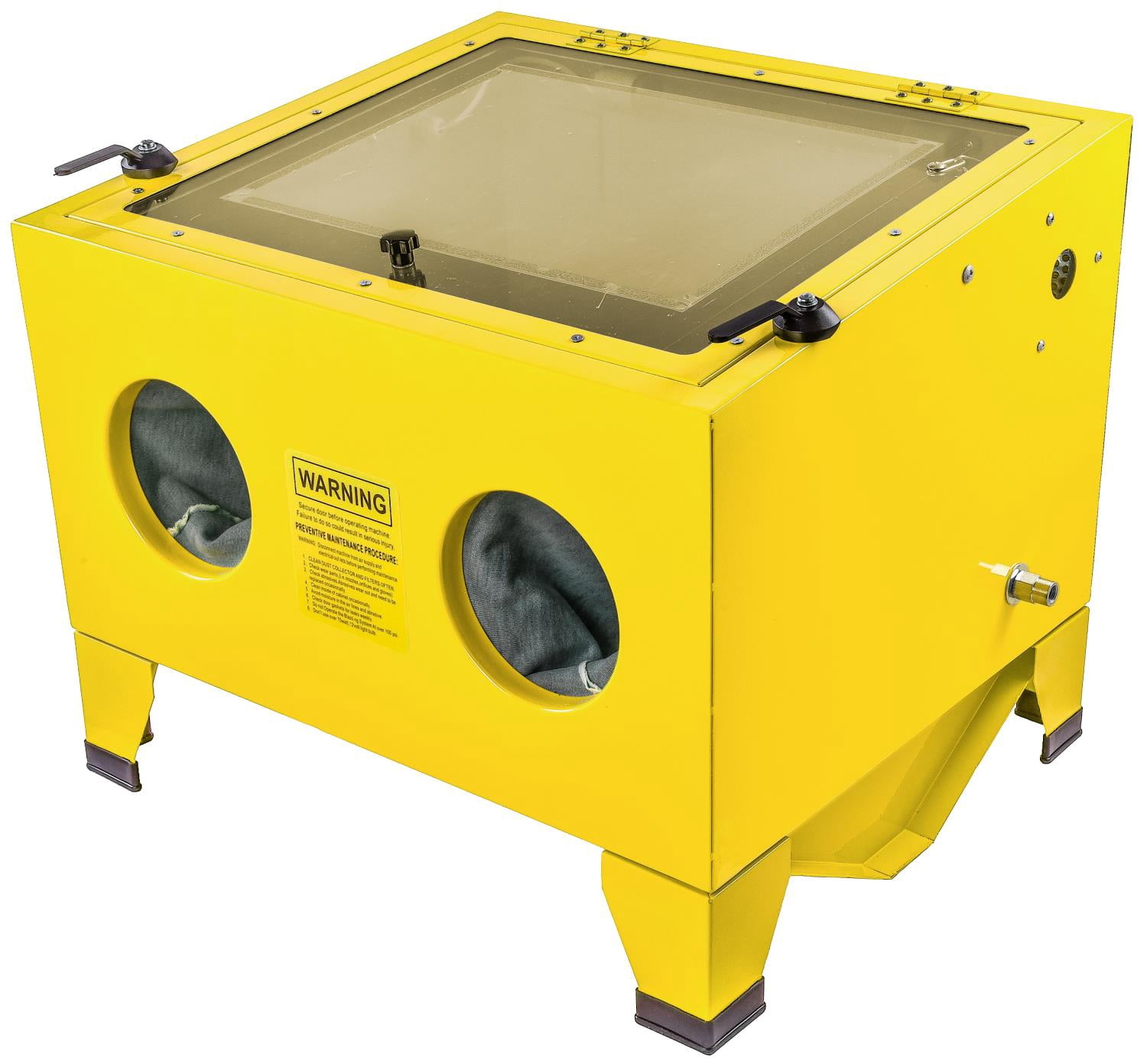 JEGS 81502 Bench Top Sandblast Cabinet 15-25 cfm at 40-120 psi ...
