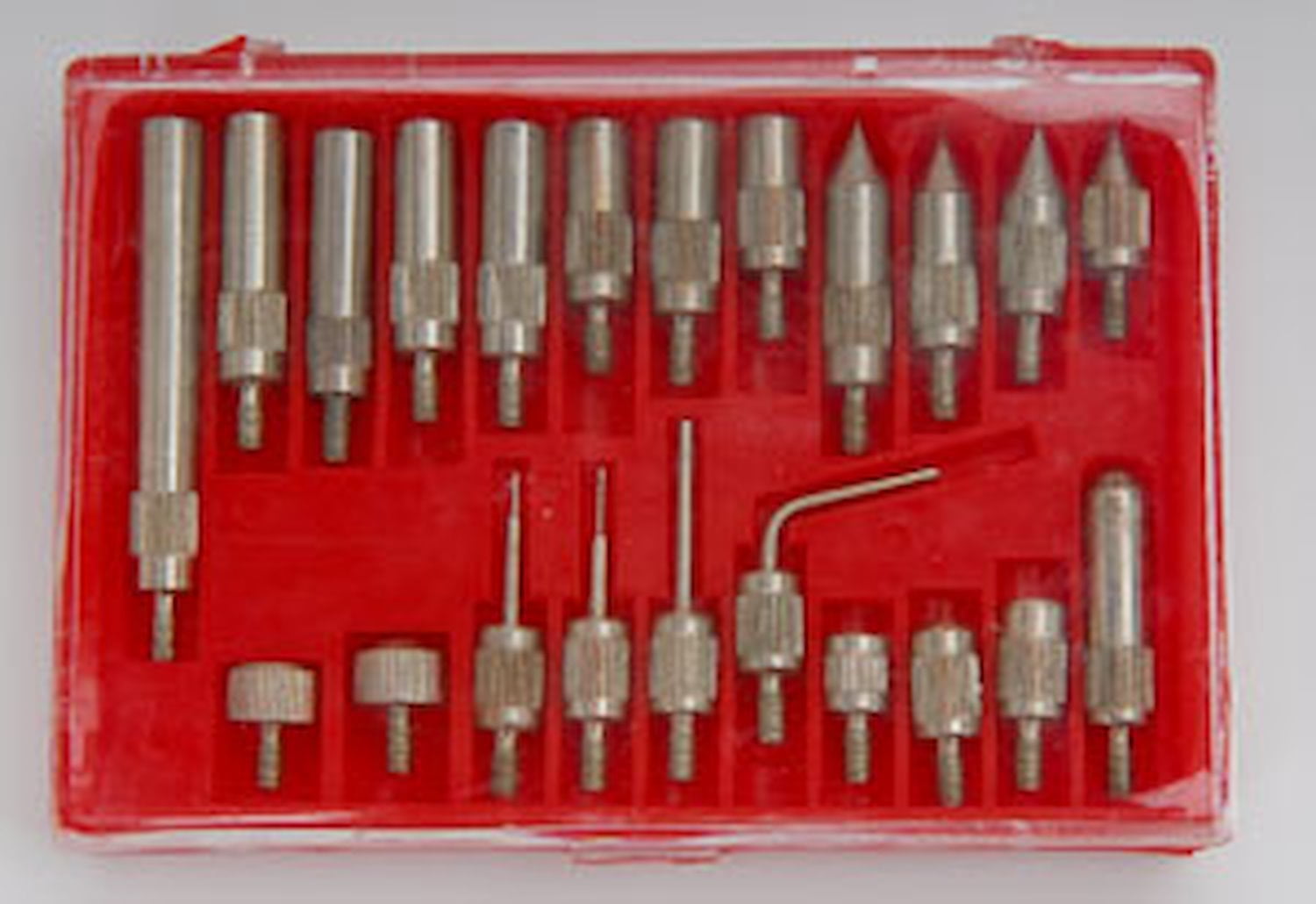 JEGS 81610 Dial Indicator Point Set 22 Pc. #4-48 Thread Made in the USA ...