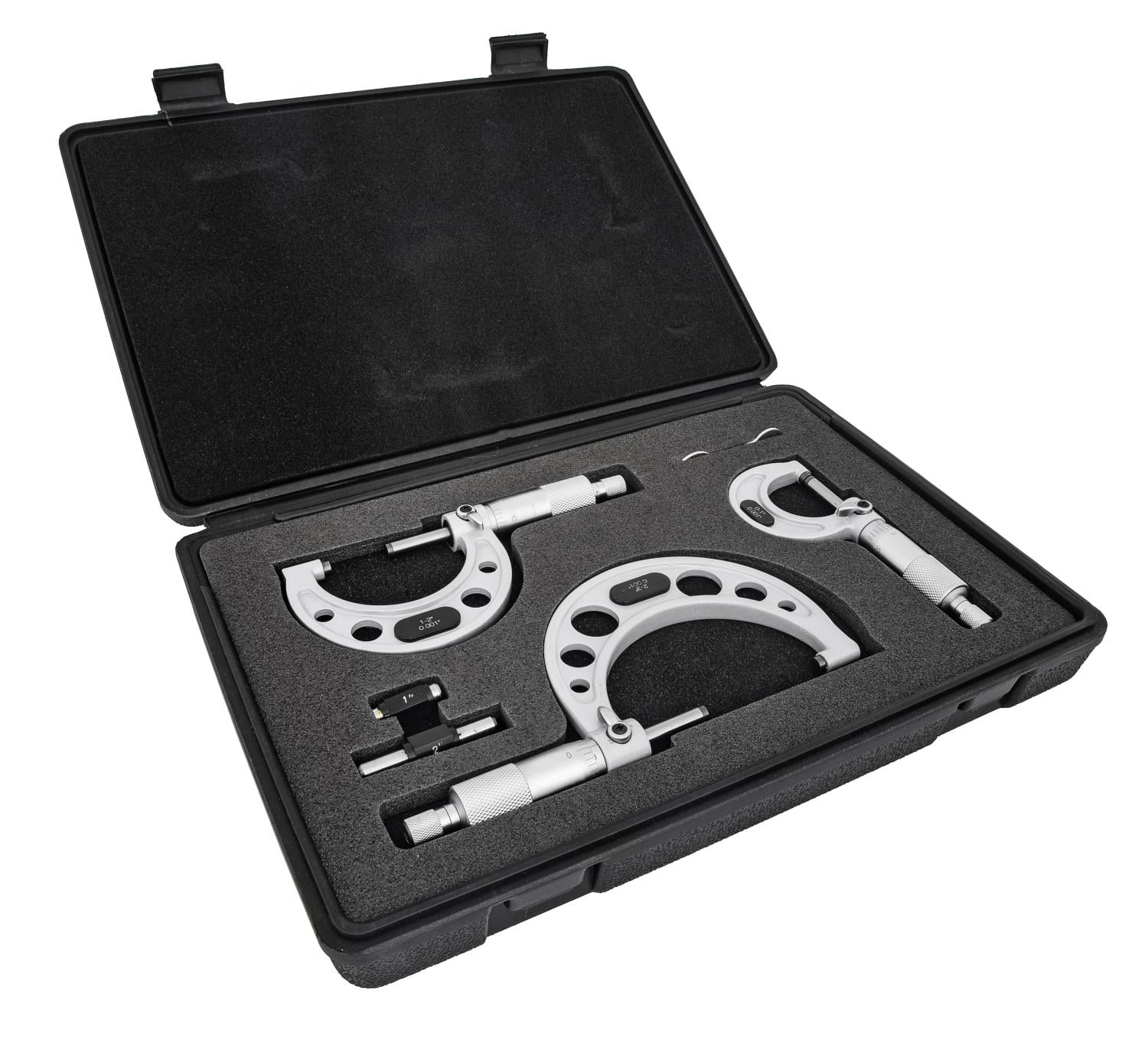 JEGS Outside Diameter Micrometer Set Standard 3-Piece - Walmart.com