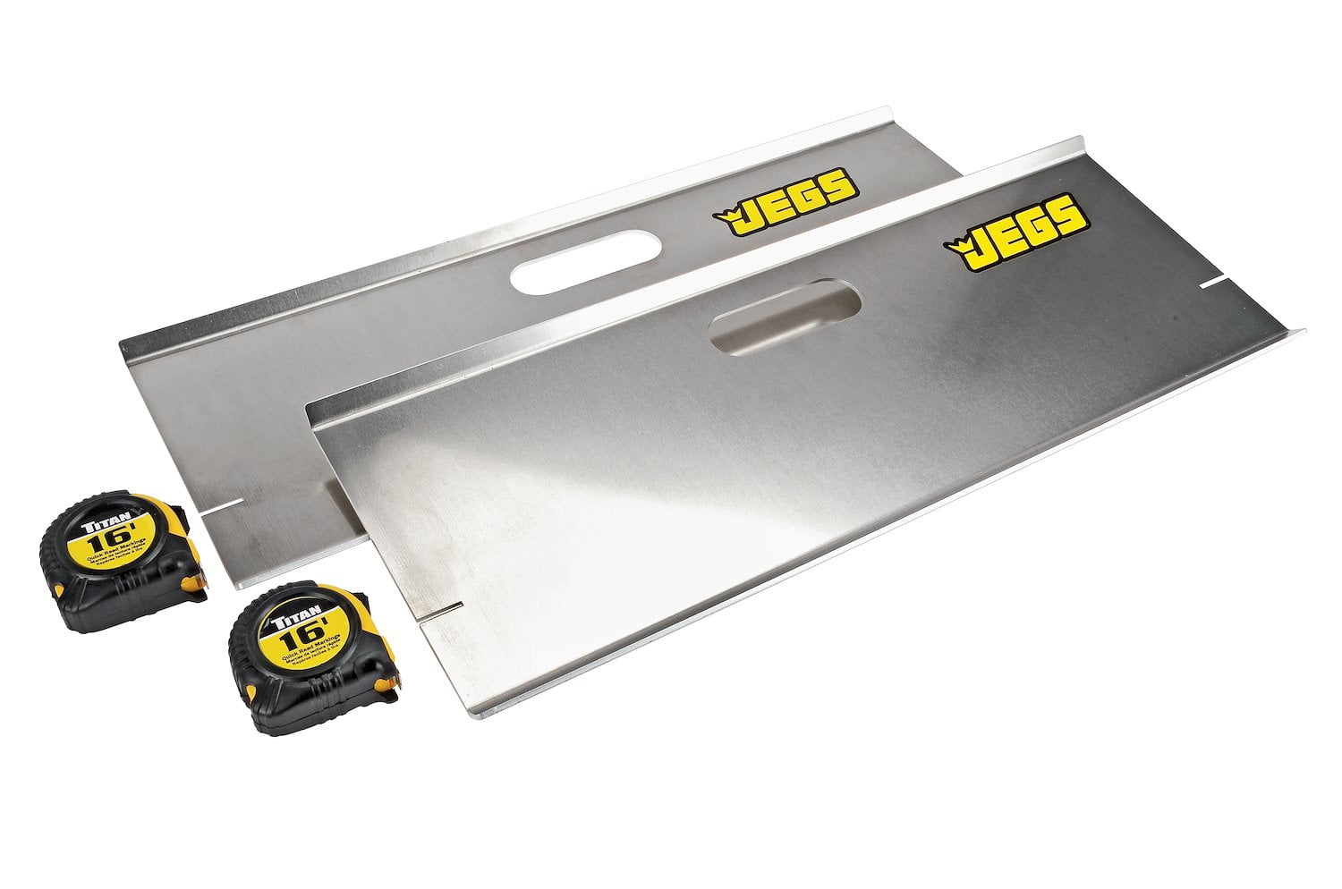 JEGS 81680 Toe Plates Aluminum 24 x 9 x 0.120 Includes: (2) Toe Plates ...