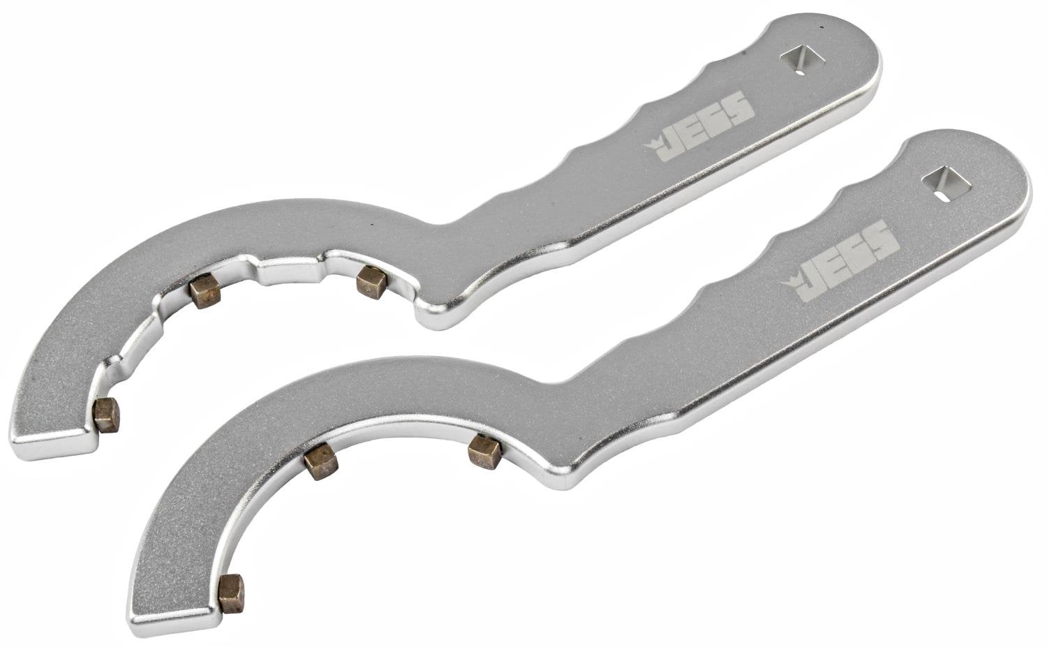 JEGS 81802 Universal Billet Spanner Wrench Set Removable Teeth 3/8 ...