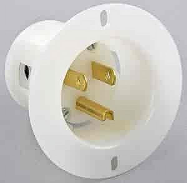 JEGS 81910 110 V Recessed Male Outlet Surface Mount Plug No Electrical ...