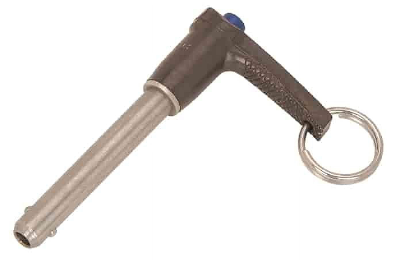 JEGS 82015 Push Button Quick Release Pin Shaft Size: 3/8 in. dia. Shaft ...