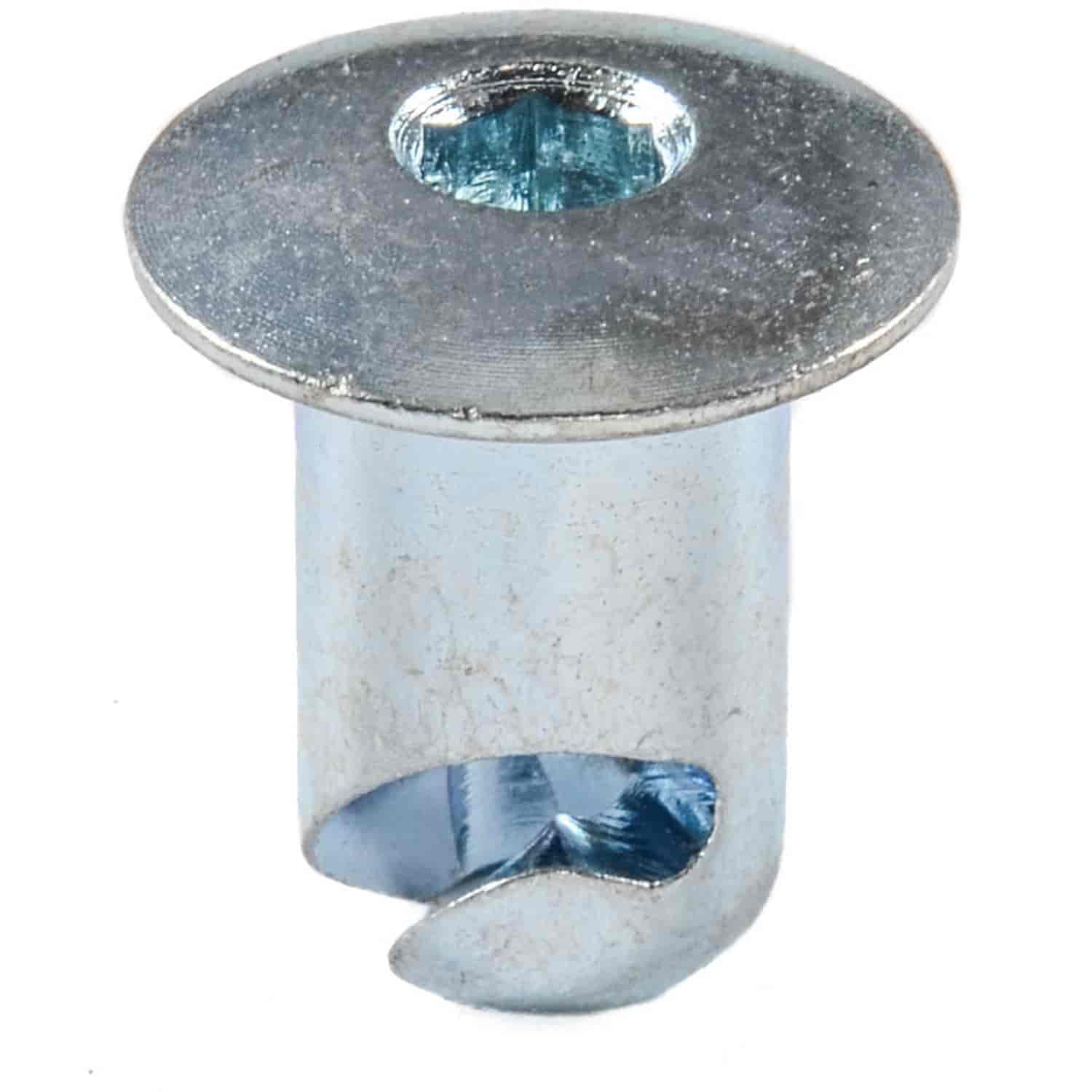 JEGS 82203 Quarter-Turn Fastener Buttons 3/8 in. Hex Oval-Head 1/2 in ...