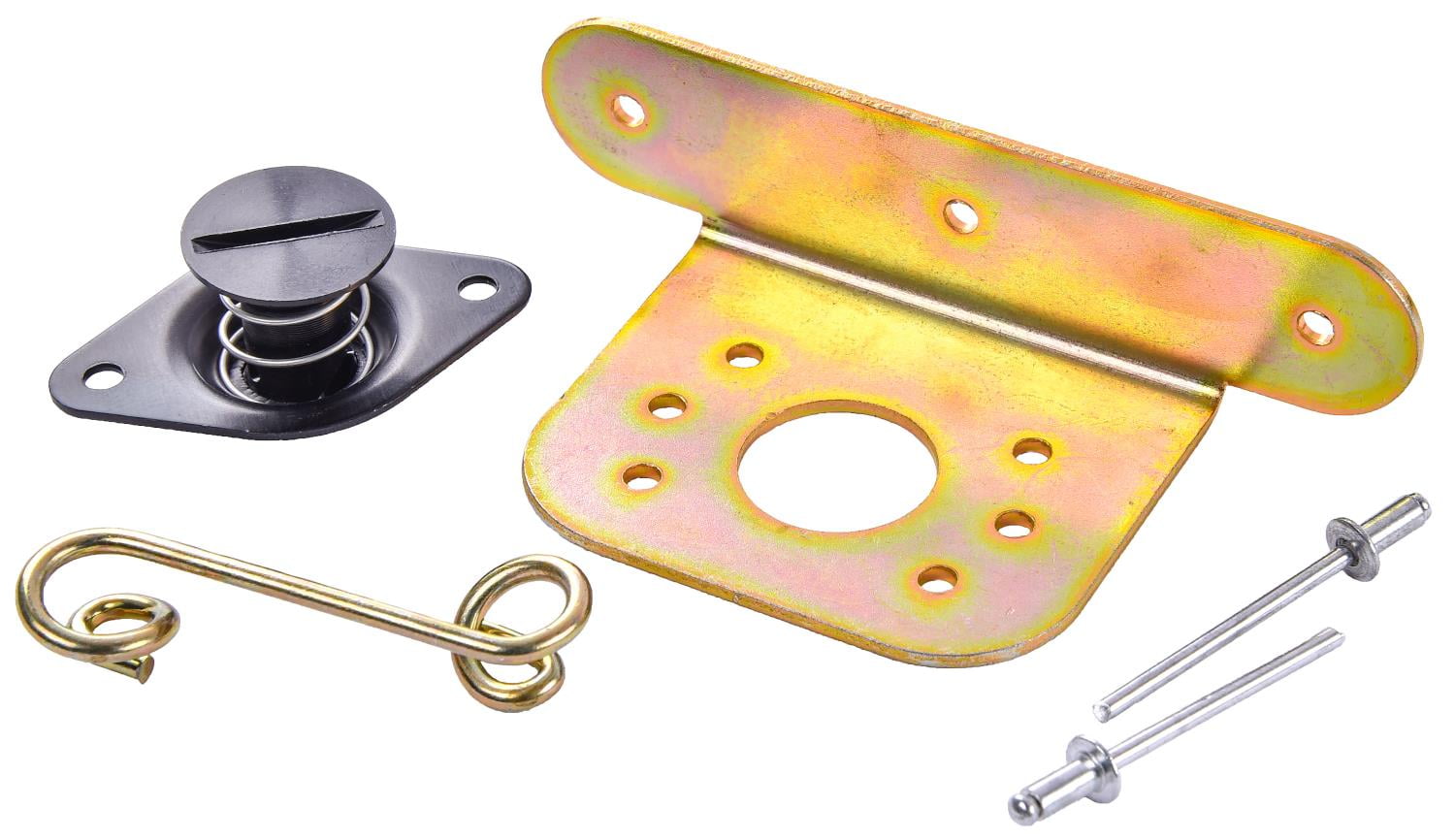 JEGS Quarter-Turn Fastener Kit 7/16 in. Shank [Slotted] - Walmart.com