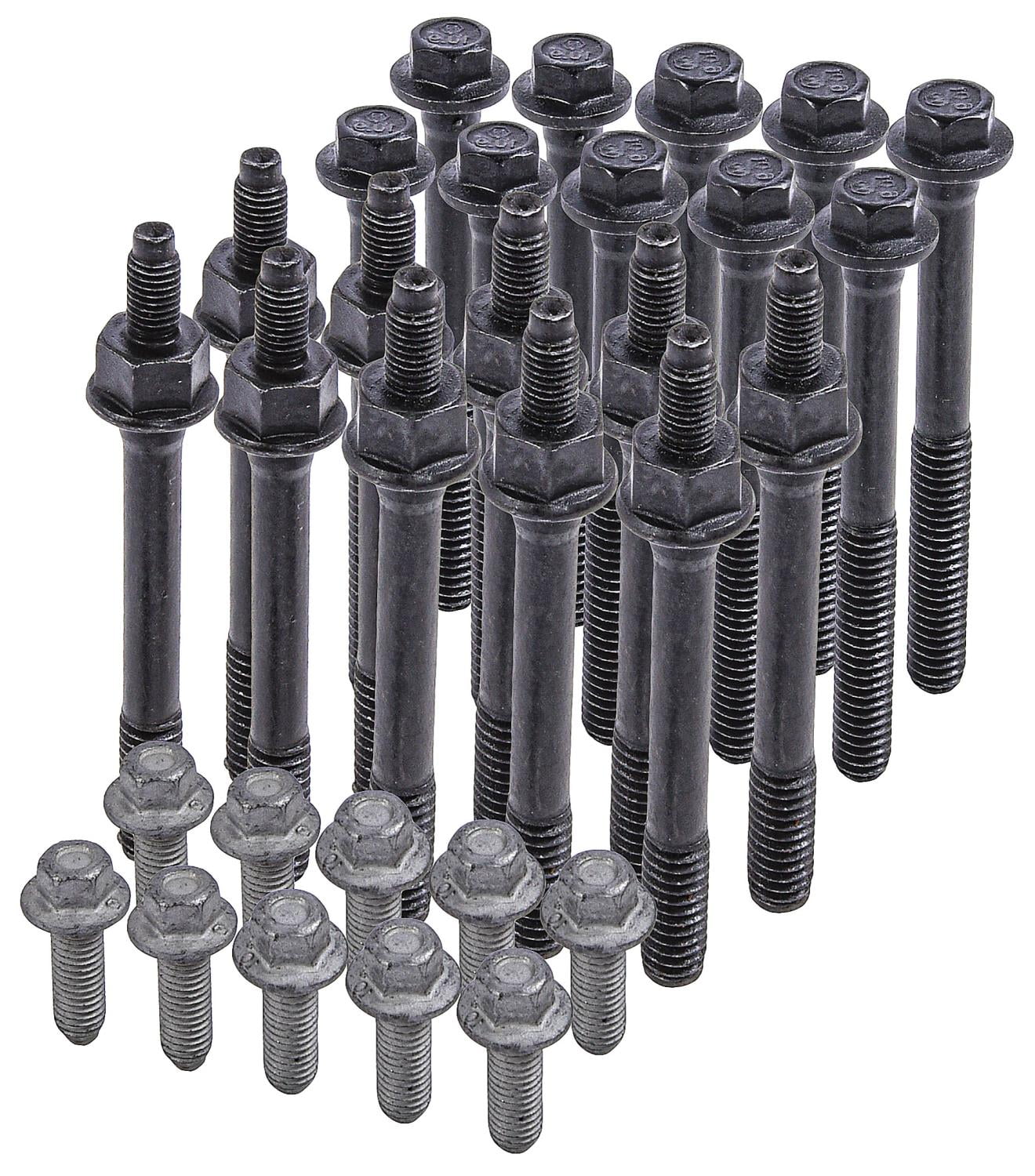 JEGS 83482 Main Bearing Cap Bolt Kit Chevy Small Block LS-based Engines ...
