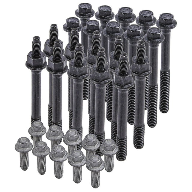 JEGS 83482 Main Bearing Cap Bolt Kit Chevy Small Block LS-based Engines ...