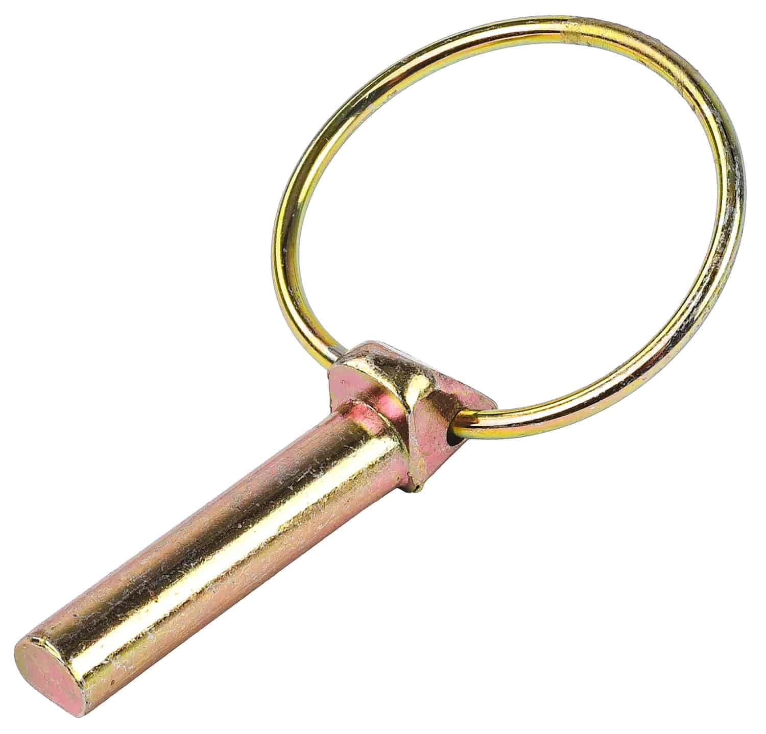 JEGS 84410 Round Lynch Pin 2 1/4 in. L x 3/8 in. Diameter Zinc-Plated ...