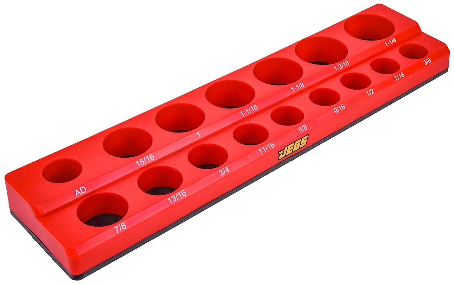 JEGS Magnetic Socket Organizer Tray [1/2 in. Drive SAE] - Walmart.com