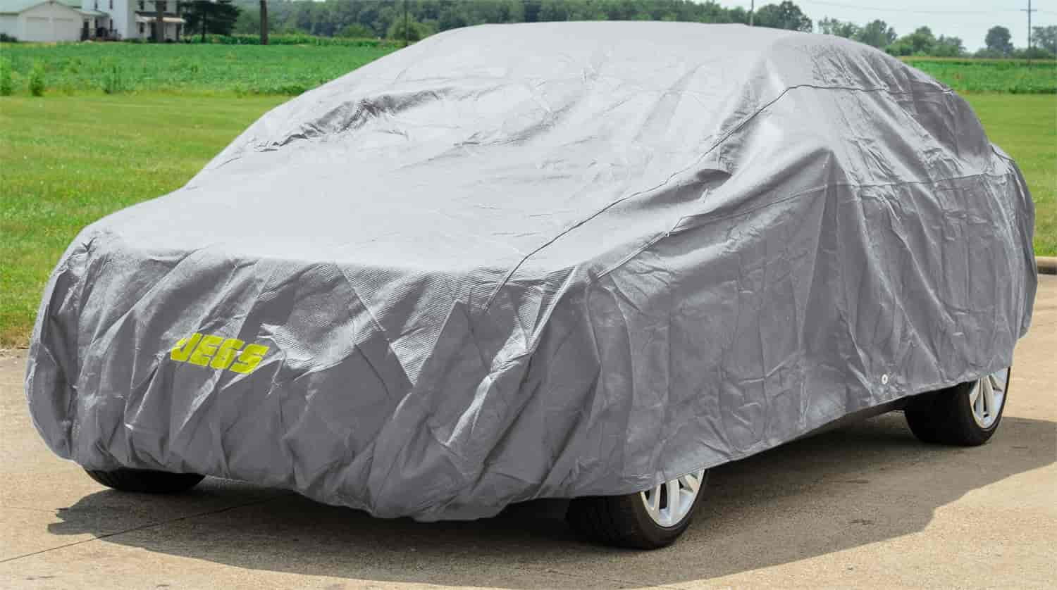JEGS 90126 Car Cover X-Large Fits Cars 16 ft. 9 in. to 19 ft. Long 3 ...
