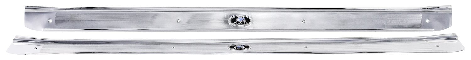 JEGS 90384 Door Sill Plates 1968-1972 GM A-Body 2-Door Models Polished ...