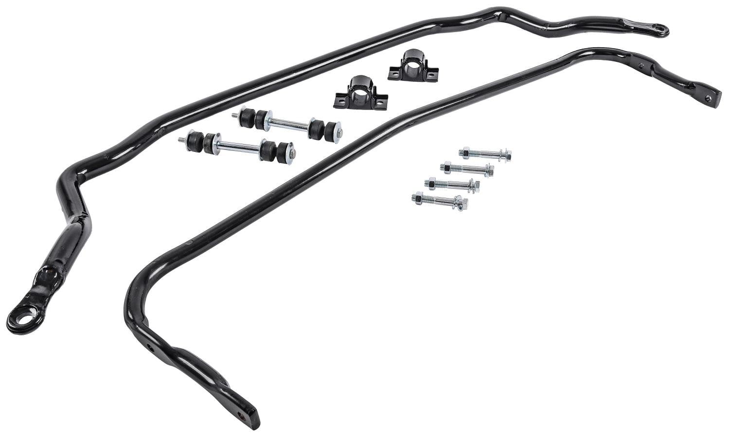 JEGS 90908 Front and Rear Sway Bar Kit Fits Select 1964-1972 GM A-Body ...