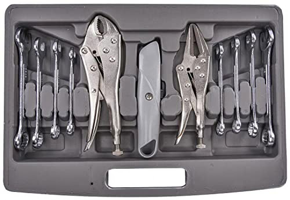 JEGS 99-Piece Tool Set with Carry Case - Pliers, Socket Screwdriver ...