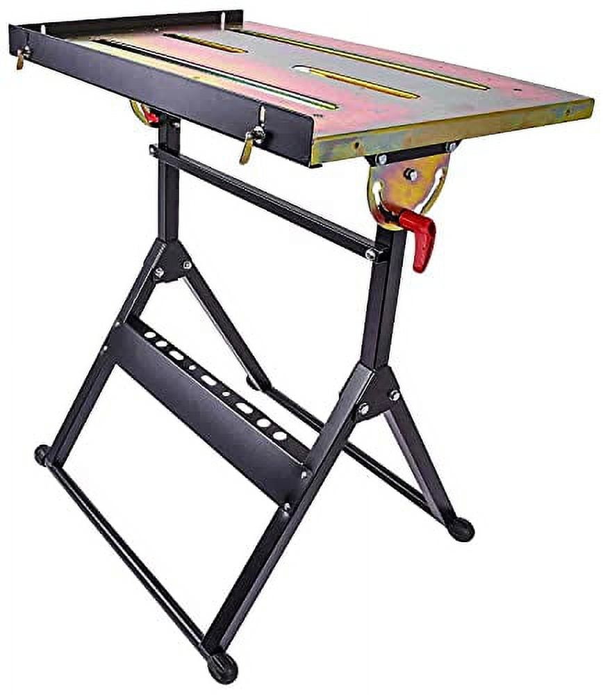 JEGS Adjustable Welding Table | Five Adjustable Positions | 350 LBS ...