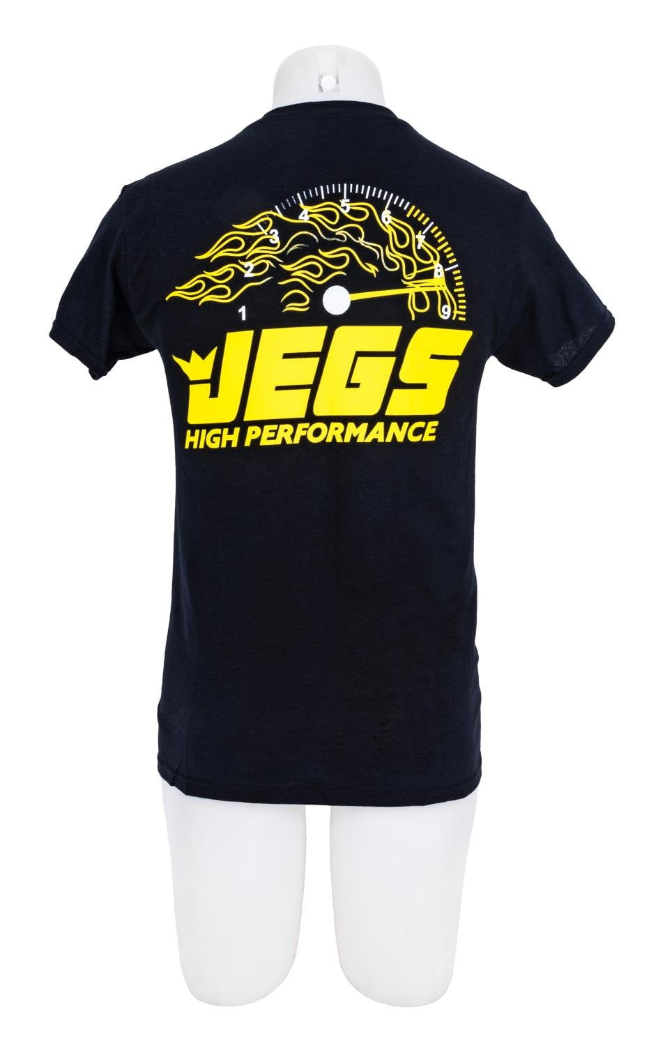 JEGS Apparel and Collectibles MT010102 JEGS Flaming Tachometer T-Shirt ...