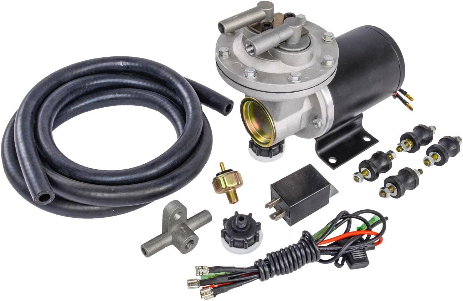 JEGS Electric Vacuum Pump Kit | Provides Between 18” - 22” Hg of Vacuum ...