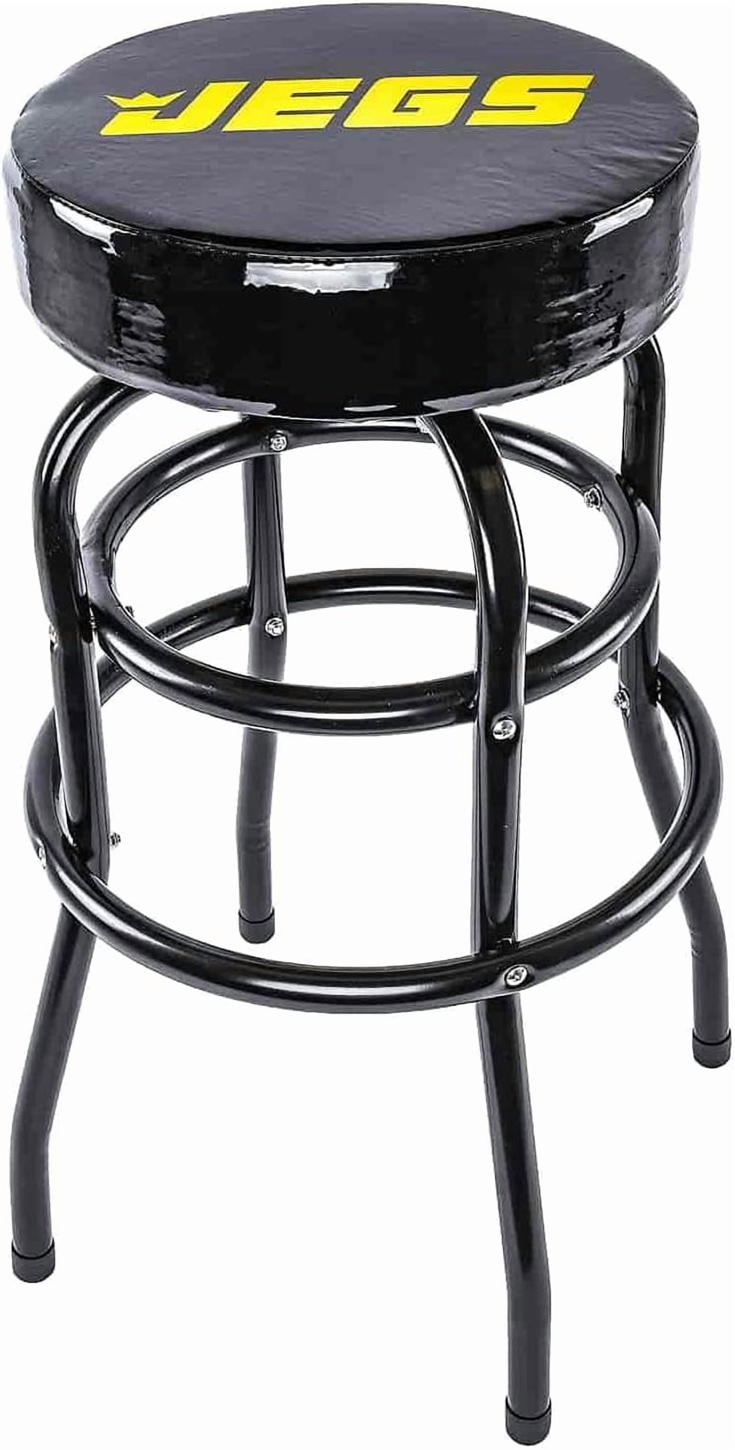 JEGS Heavy Duty Bar Stool - 28.5" High with 14 Inch 360 Degree Swivel ...