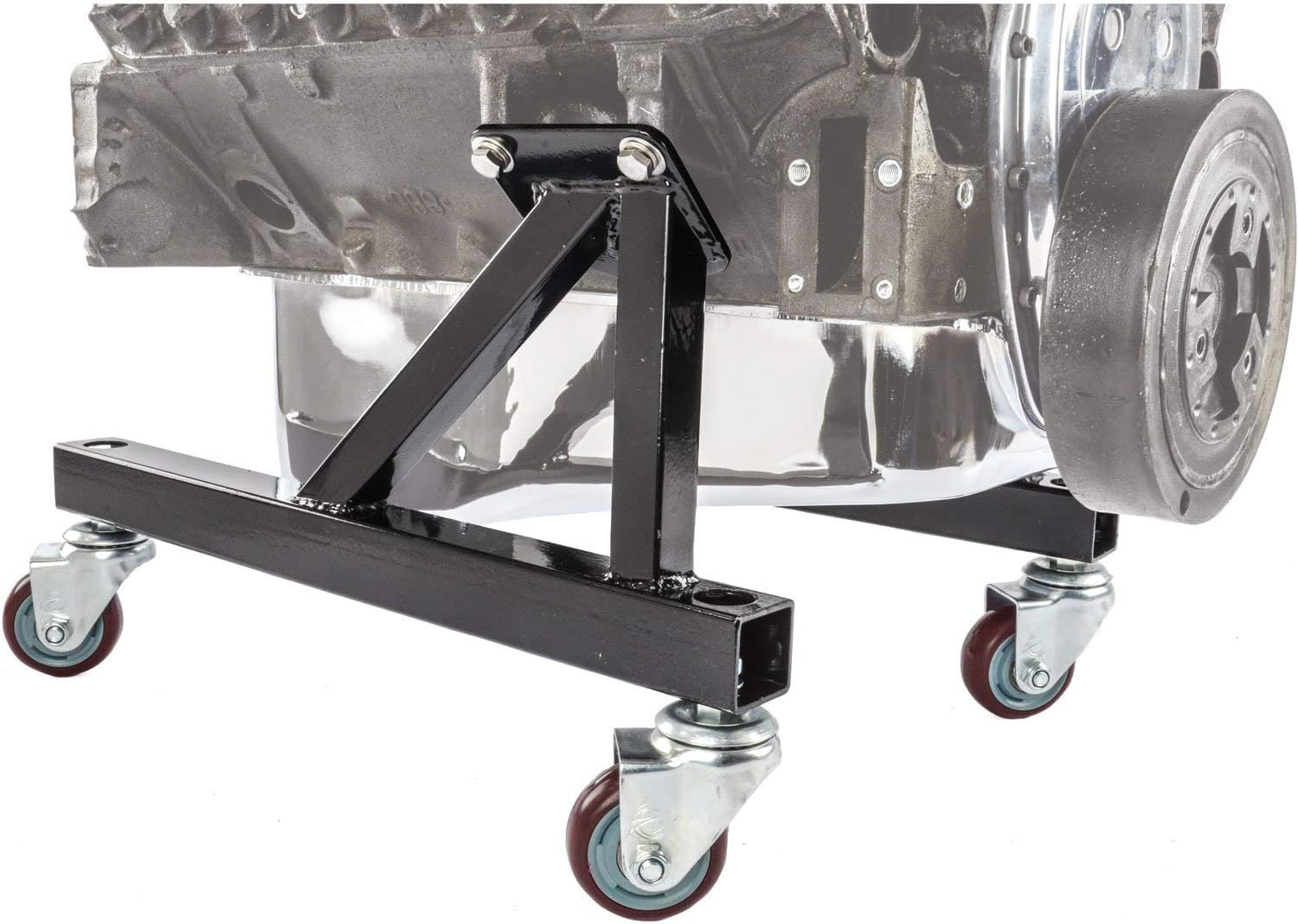 JEGS Heavy Duty Engine Stand - Two-Piece Engine Cradle Design - Fits ...