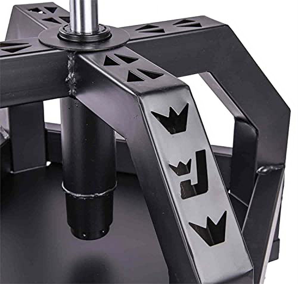 JEGS Heavy-Duty Swivel Shop Stool | 330 lb. Capacity | Steel Frame ...