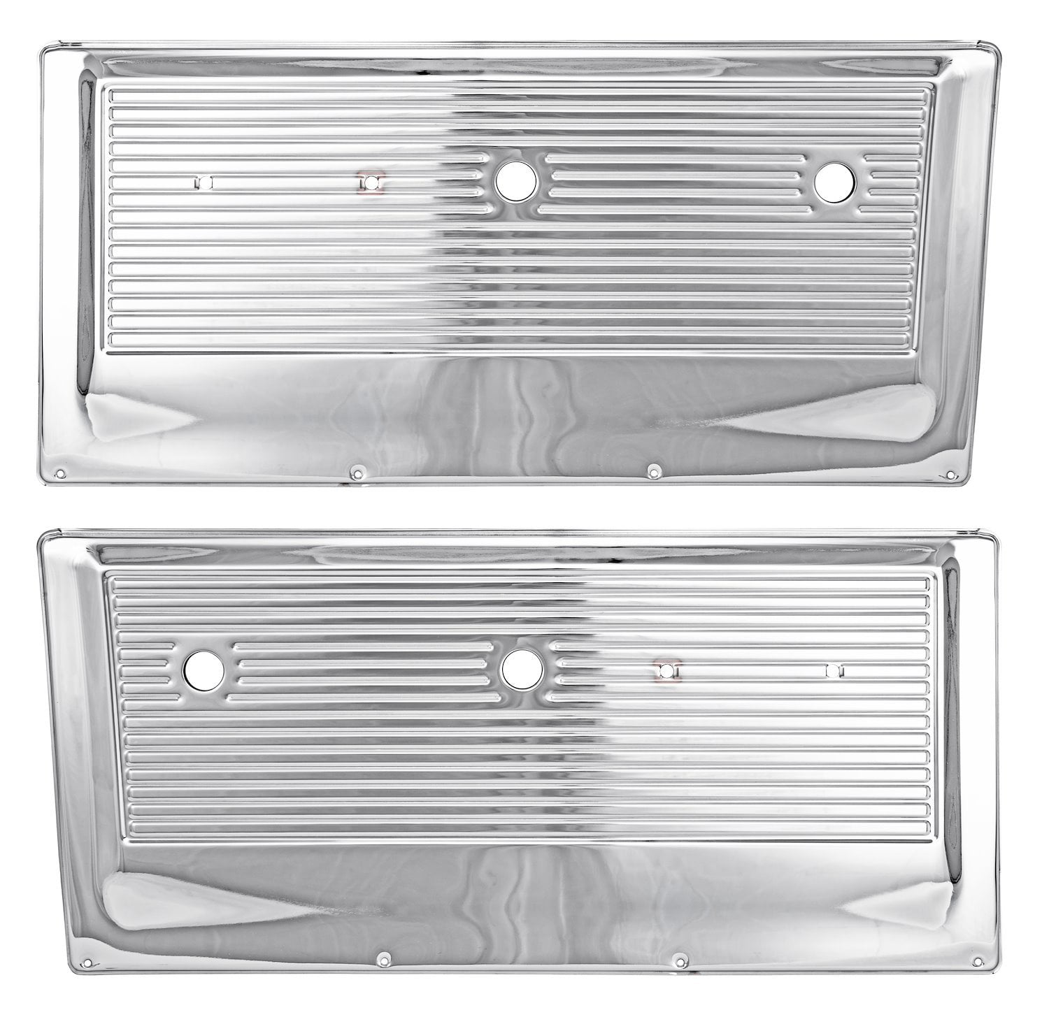 JEGS Interior Door Panel Set for 1967-1972 Chevy C10 Truck (Chrome ...