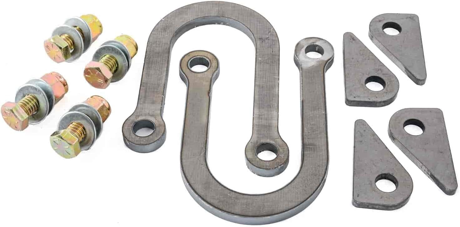 JEGS Ladder Bar Safety Loop Kit | Includes 2 Loops, 4 Tabs, & Hardware ...