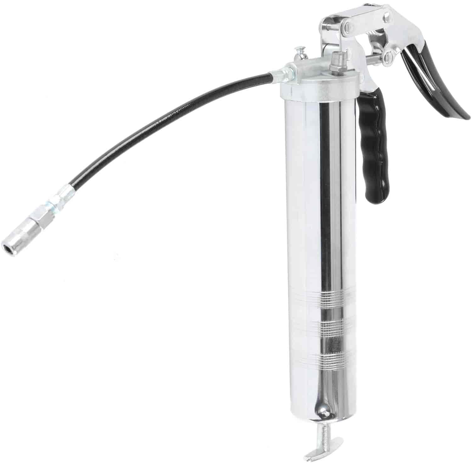 JEGS Pistol Grip Grease Gun with Air Bleeder Valve, 14 oz, Chrome ...