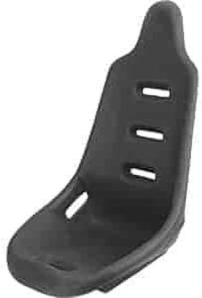 JEGS Pro High Back Race Seat | Black Polyethylene | 13 LBS | 17 Degree ...