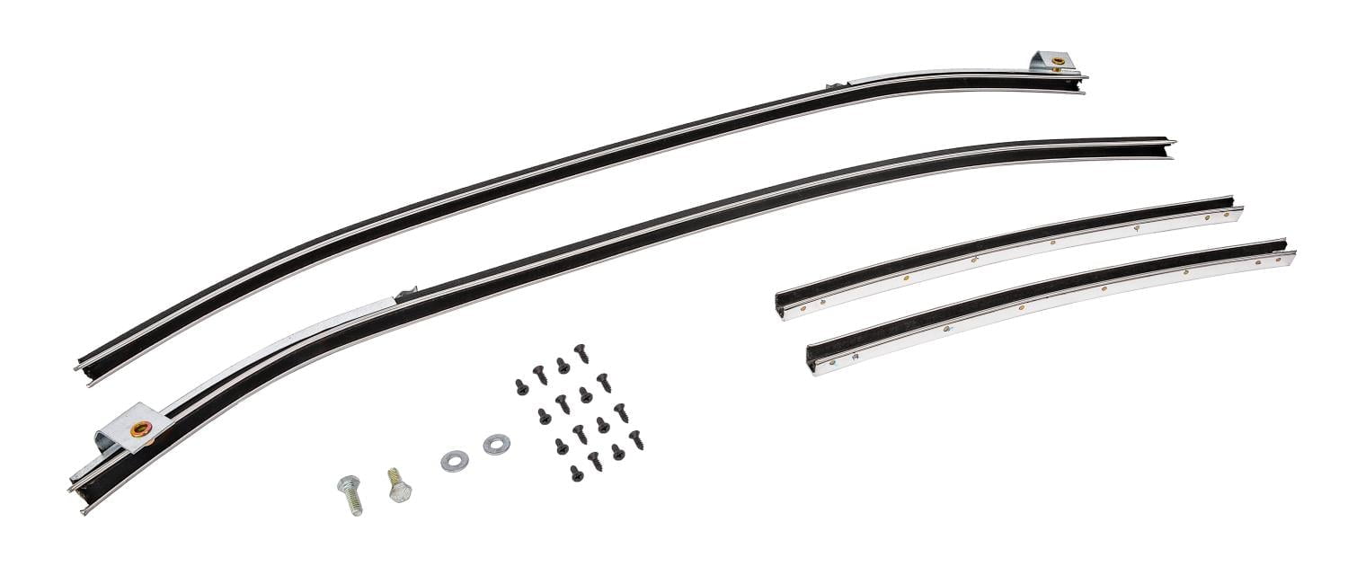 JEGS Quarter Glass Run Channel Kit for 1966-1967 Buick, Chevrolet ...