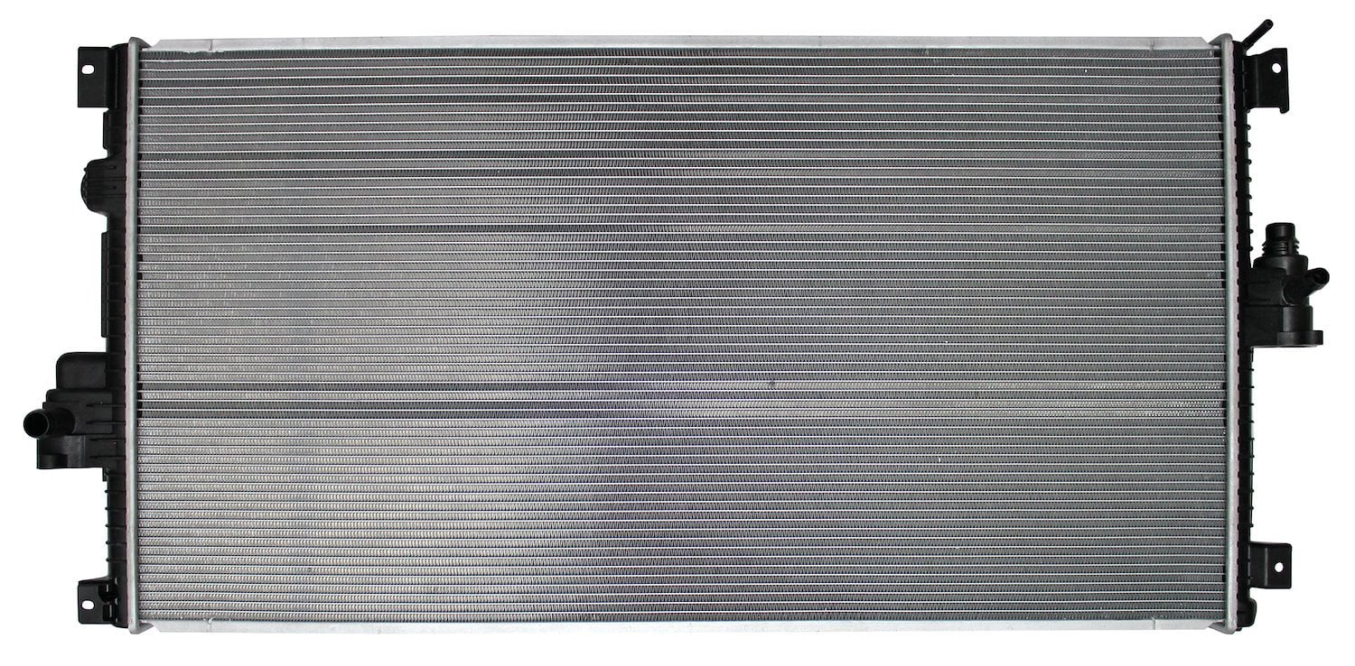 JEGS Ready-Fit Aluminum Radiator for 2011-2016 Ford F-Series Trucks w/6 ...