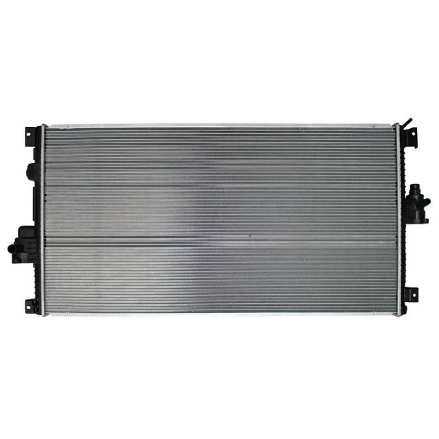 JEGS Ready-Fit Aluminum Radiator for 2011-2016 Ford F-Series Trucks w/6 ...