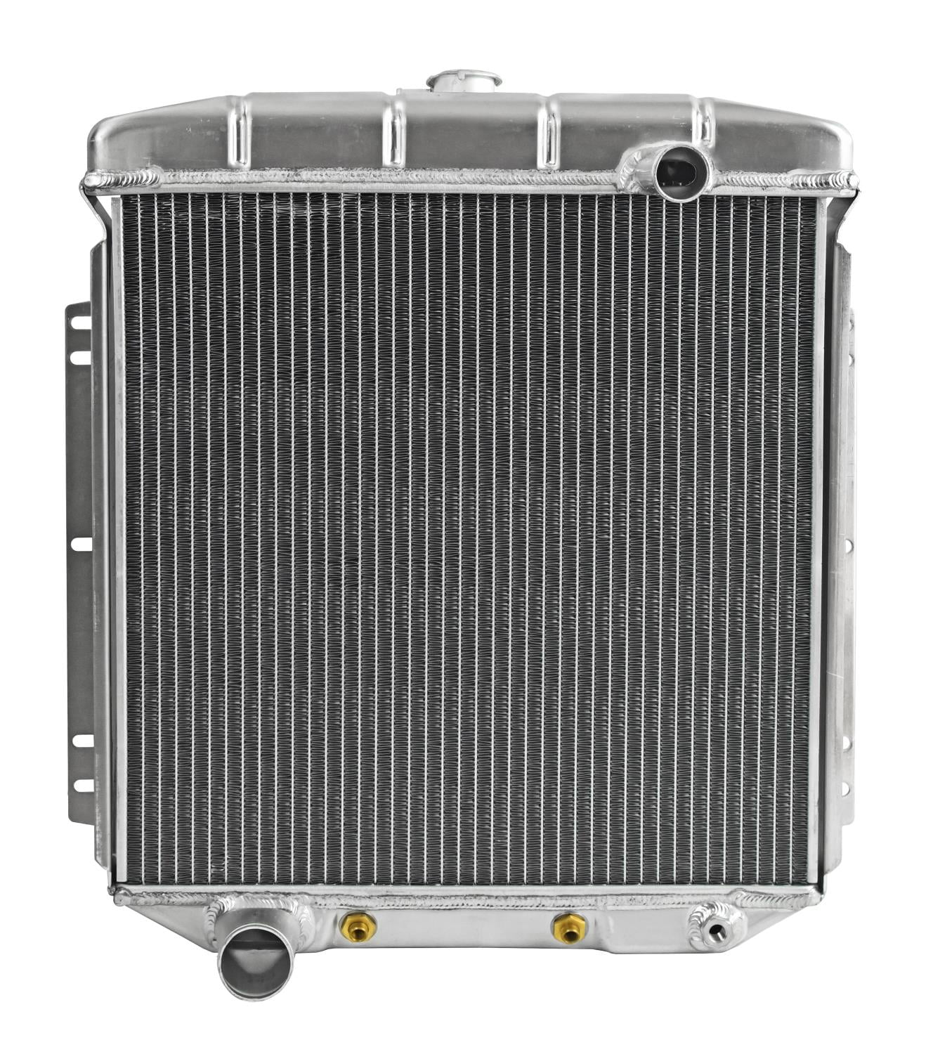 JEGS Reproduction Aluminum Radiator for Select 1954-1956 Ford Passenger ...
